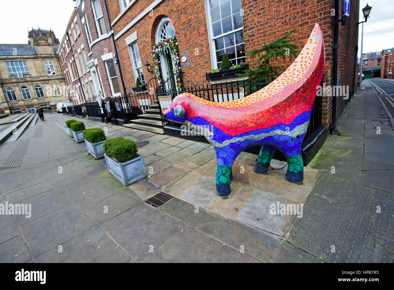 A super lamb banana on Hope St Liverpool UK Stock Photo - Alamy