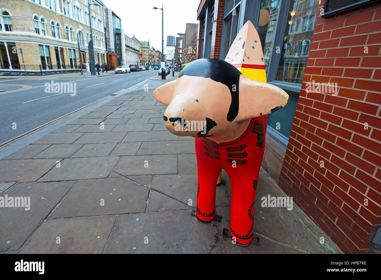 The Beatles super lamb banana on Hope St Liverpool UK Stock Photo - Alamy