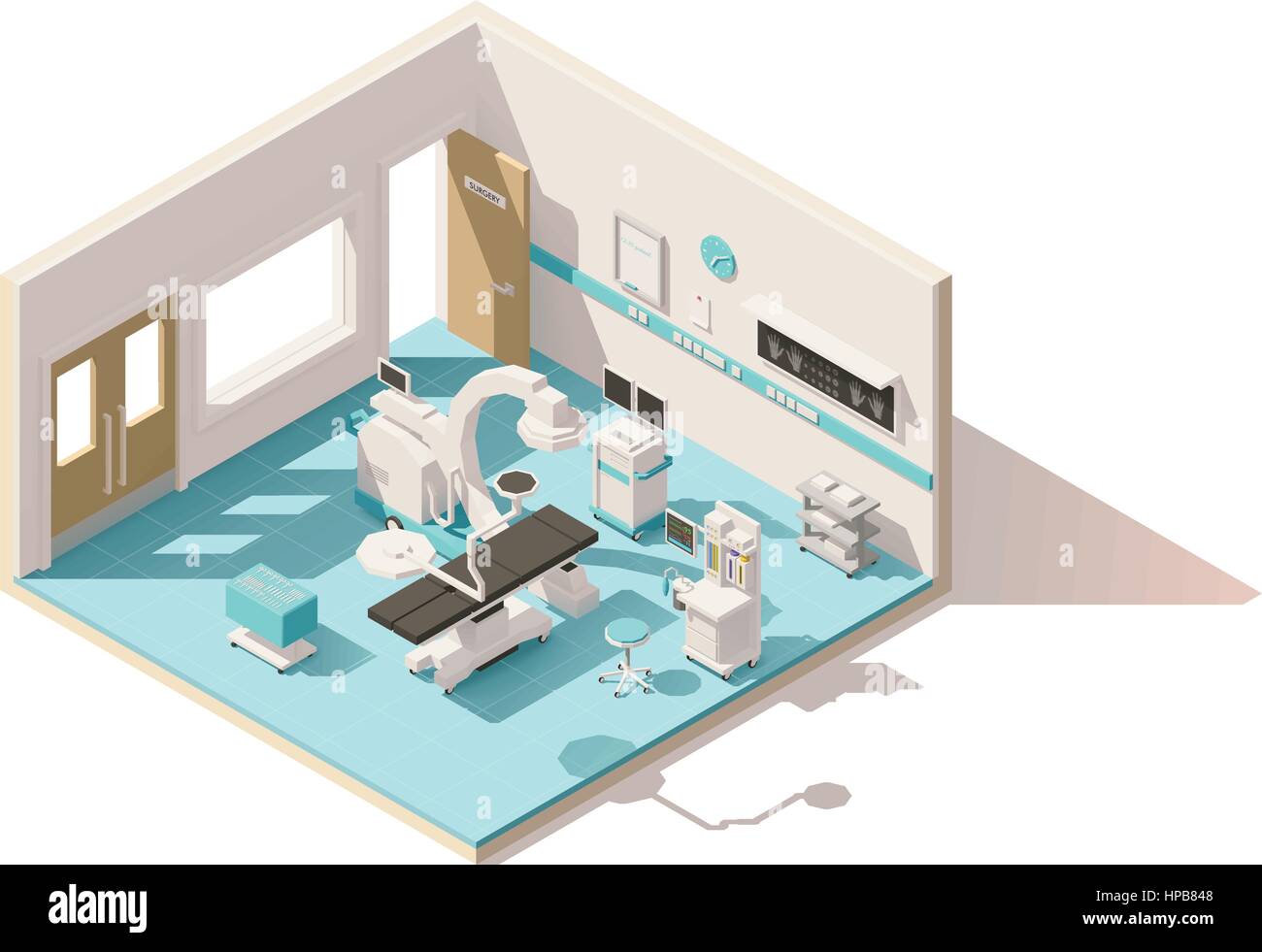 Operating room Stock Vector Images - Alamy