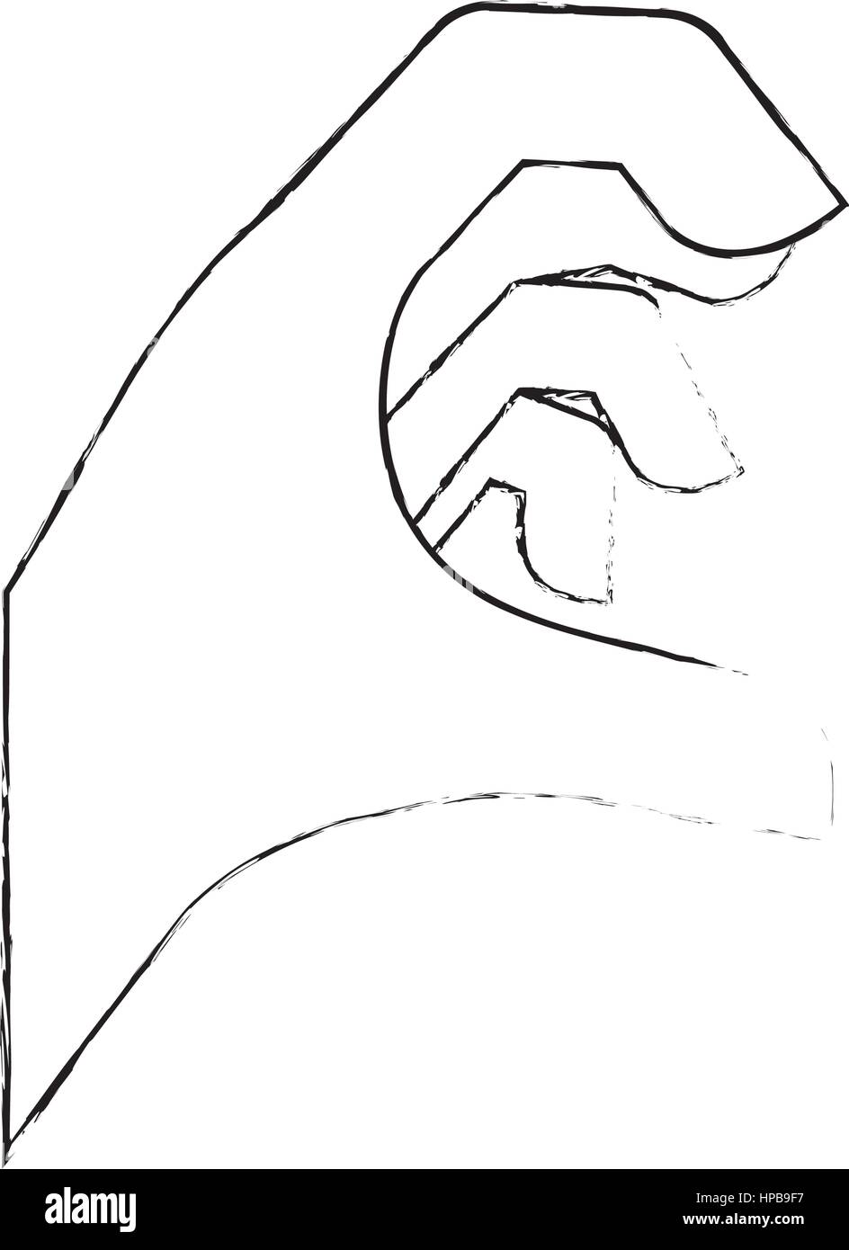 Hand sign symbol Stock Vector Image & Art - Alamy