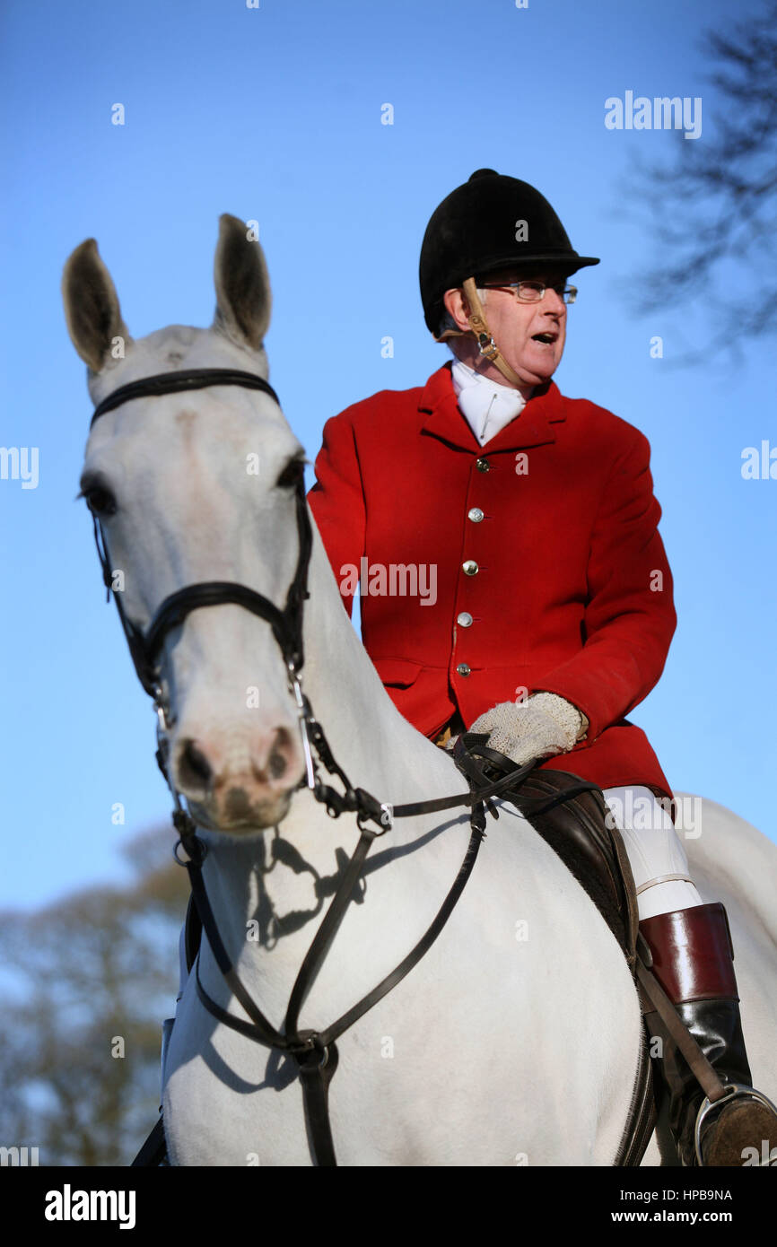 The Holcombe Hunt at Rivington.(drag hunt Stock Photo - Alamy