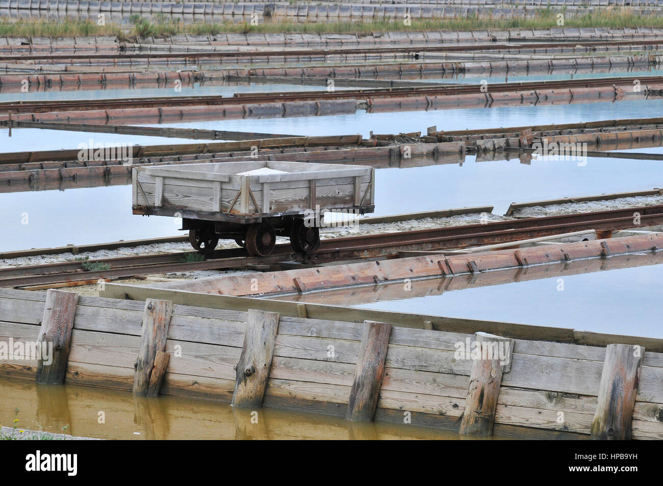 rail carriage for salt transport in phase of harvest in slovenian salt ...