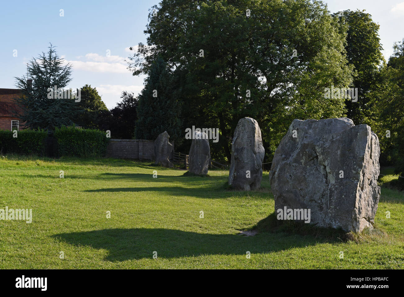 Avebury Stone Circle in Wilshire, England Stock Photo - Alamy