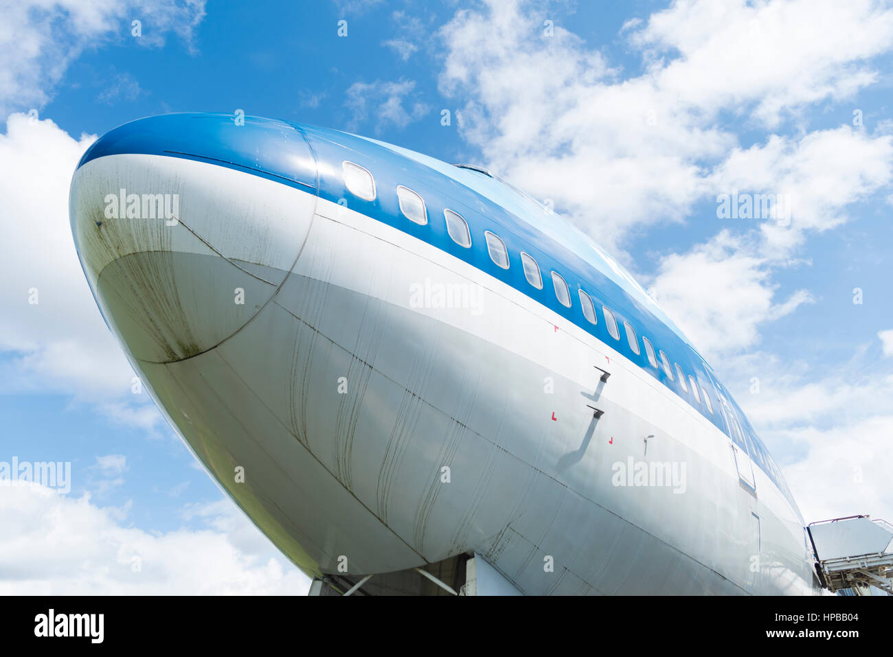 Boeing 747 jumbo jet nose hi-res stock photography and images - Alamy