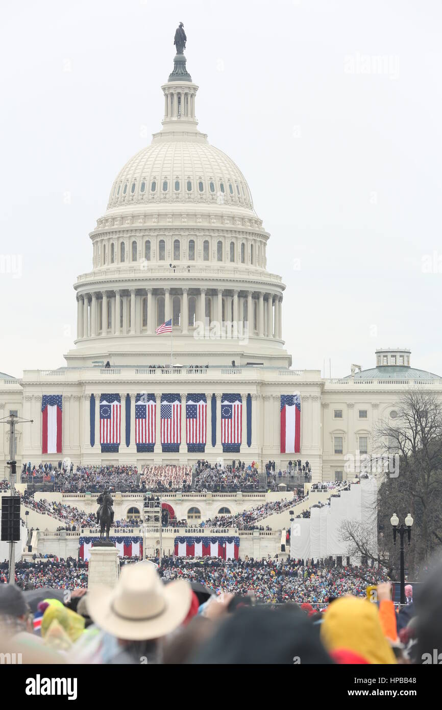 President Donald Trump's Inauguration and the atmosphere through out ...