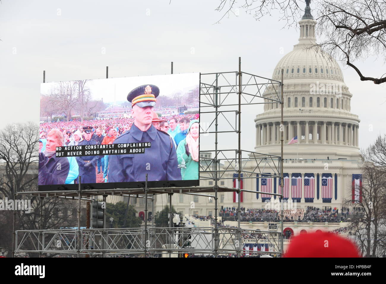 President Donald Trump's Inauguration and the atmosphere through out ...