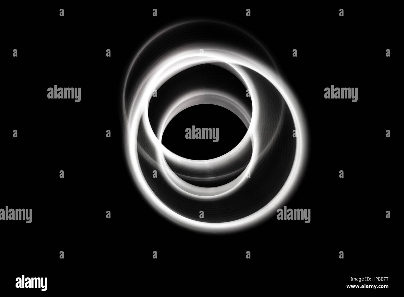 Sound waves in the visible gray color in the dark Stock Photo - Alamy