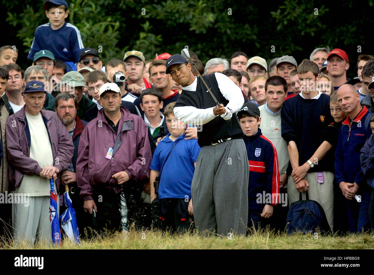 TIGER WOODS USA 21 July 2001 Stock Photo - Alamy