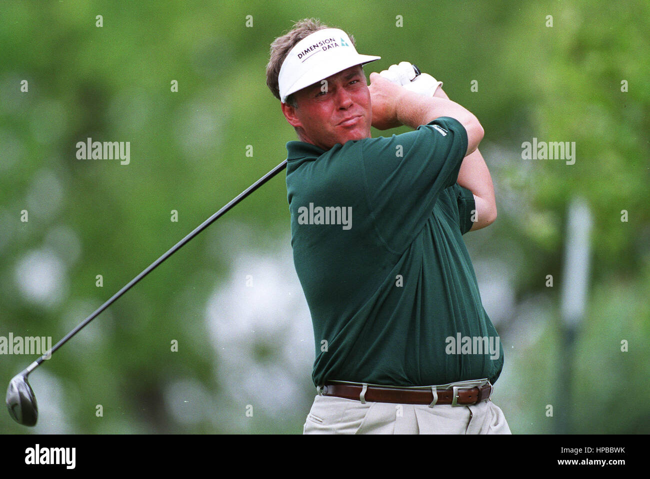 DARREN CLARKE NORTHERN IRELAND 16 March 2001 Stock Photo - Alamy