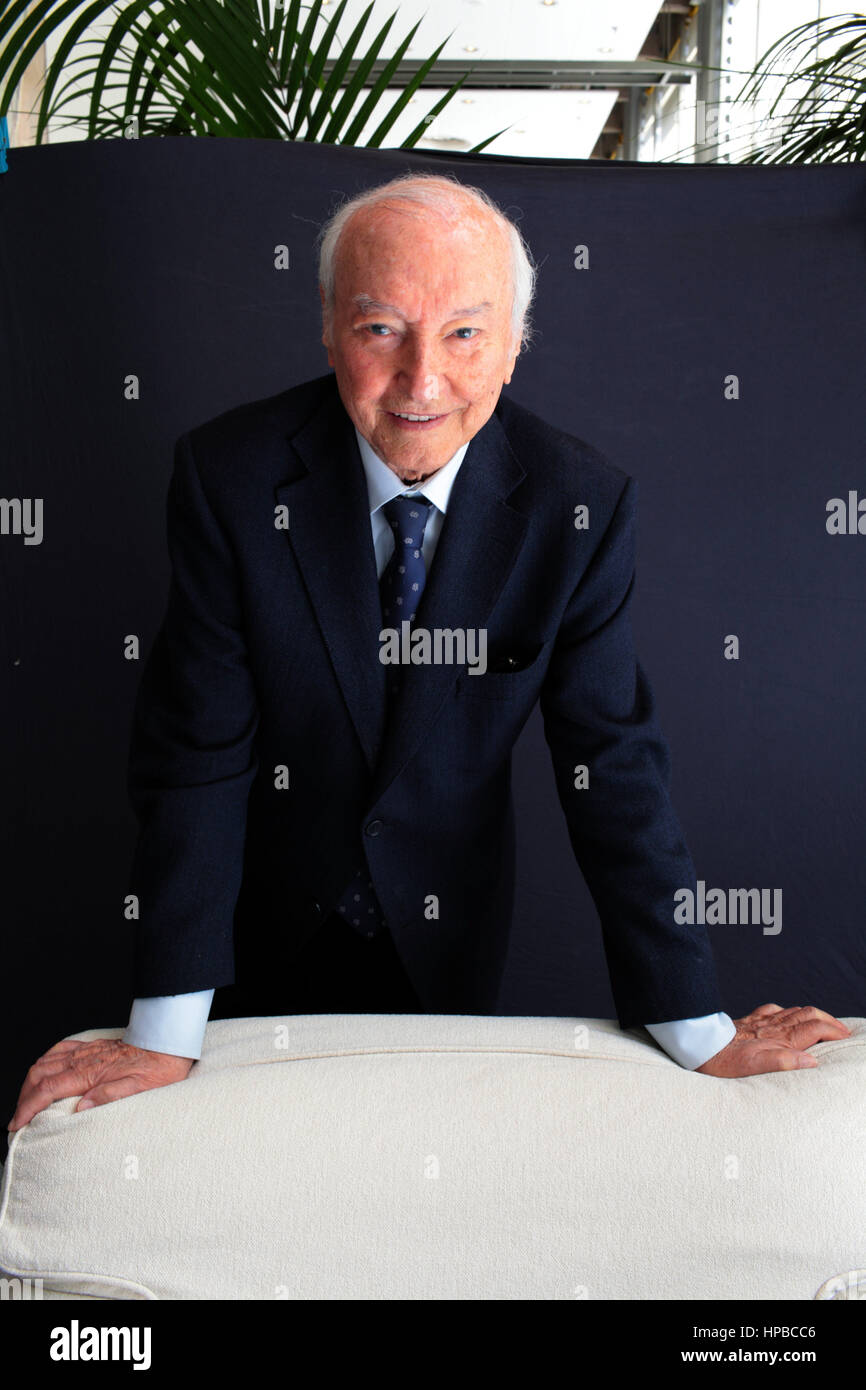 Portrait of Piero Angela 15/05/2015 ©Basso Cannarsa/Opale Stock Photo ...