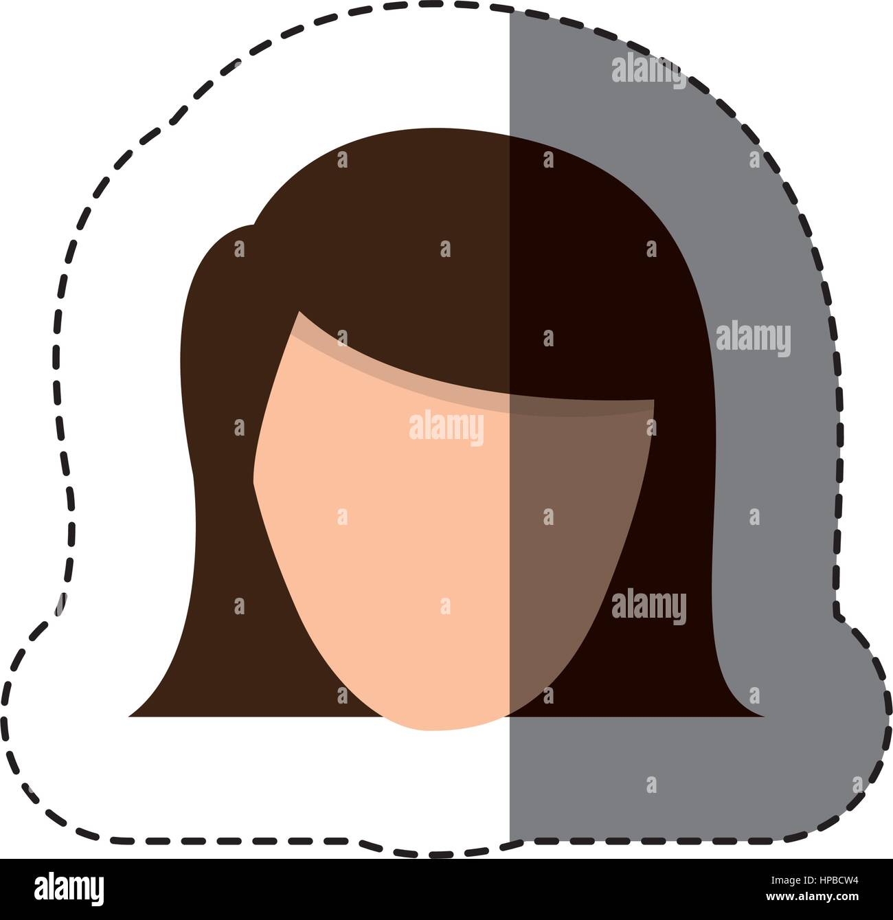 Mrs head Stock Vector Images - Alamy