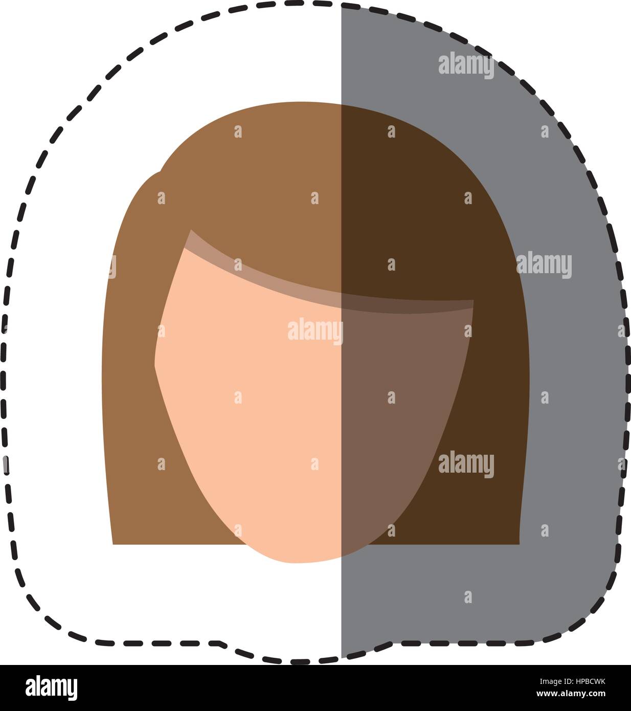 Mrs head Stock Vector Images - Alamy