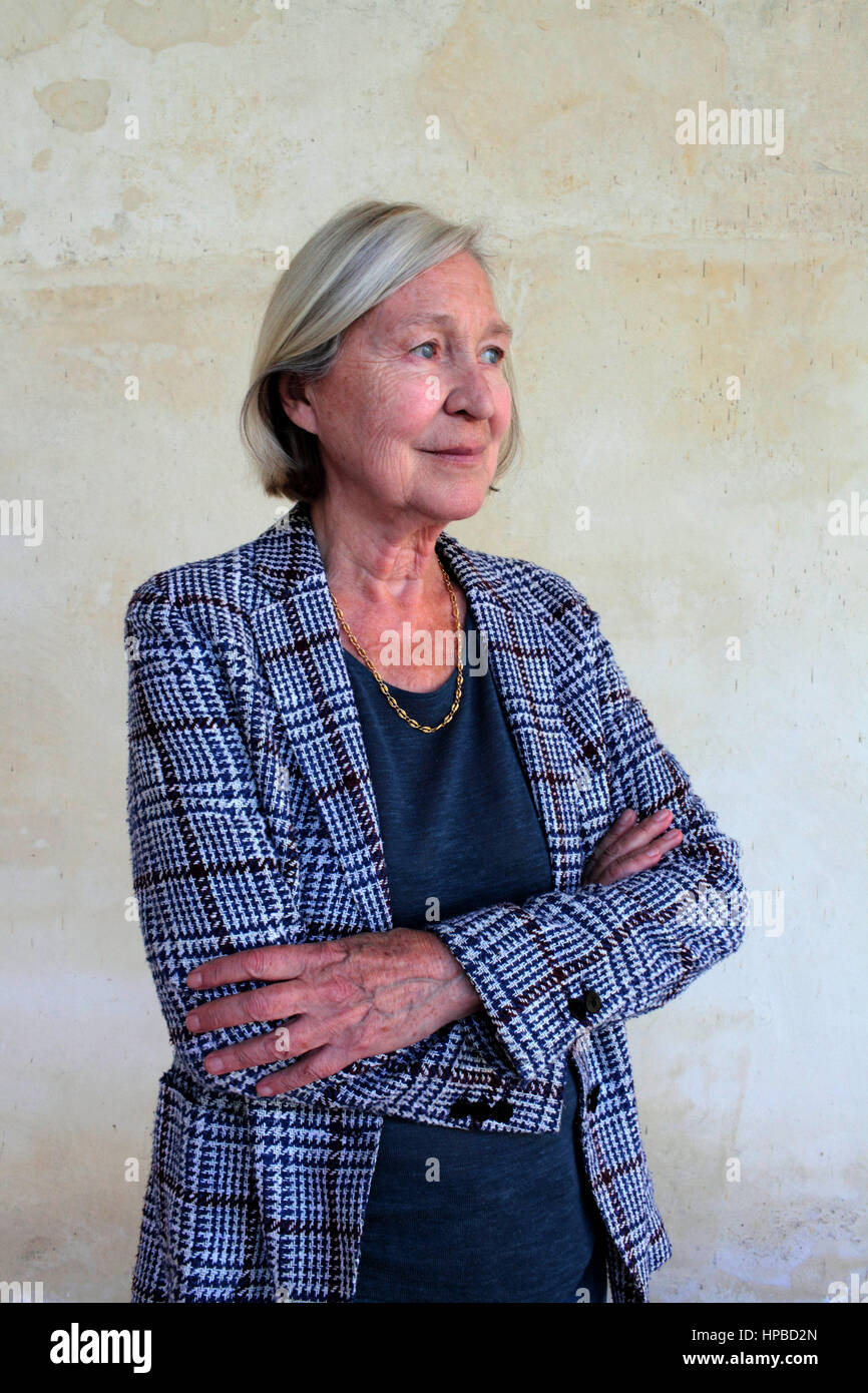 Portrait of Florence Delay 12/09/2015 ©Basso CANNARSA/Opale Stock Photo ...
