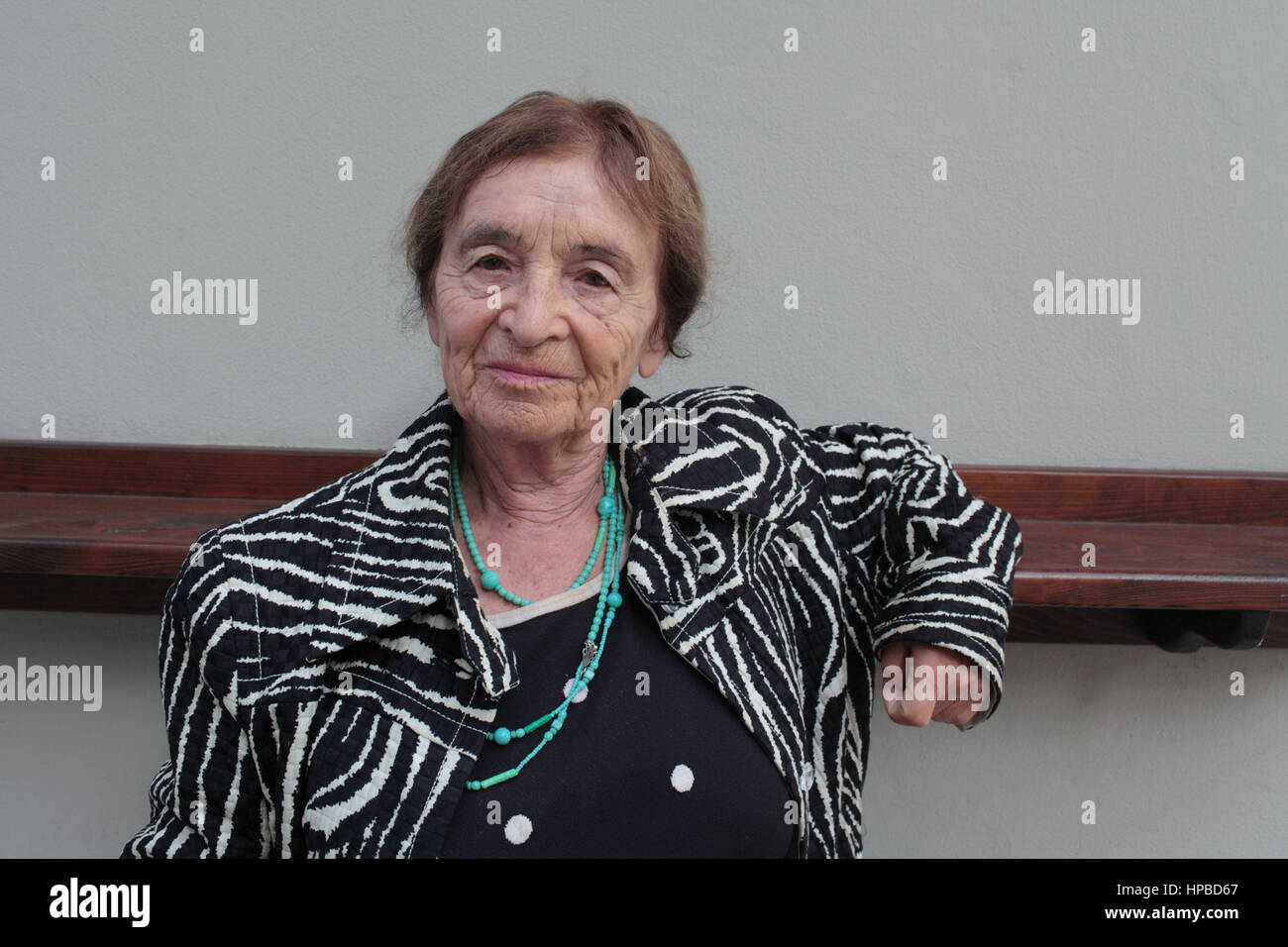 Portrait of Heller Agnes 20/09/2015 ©Basso CANNARSA/Opale Stock Photo ...