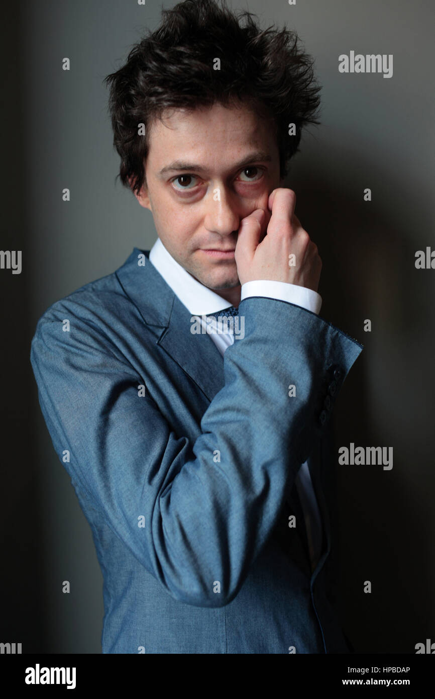 Portrait of Adam Thirlwell 21/09/2015 ©Basso CANNARSA/Opale Stock Photo ...