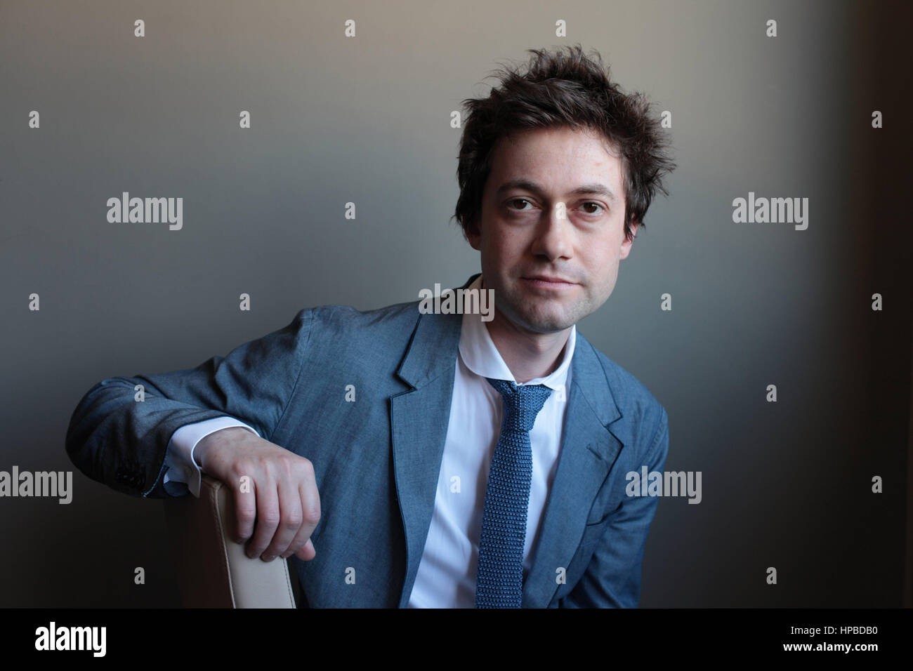 Portrait of Adam Thirlwell 21/09/2015 ©Basso CANNARSA/Opale Stock Photo ...