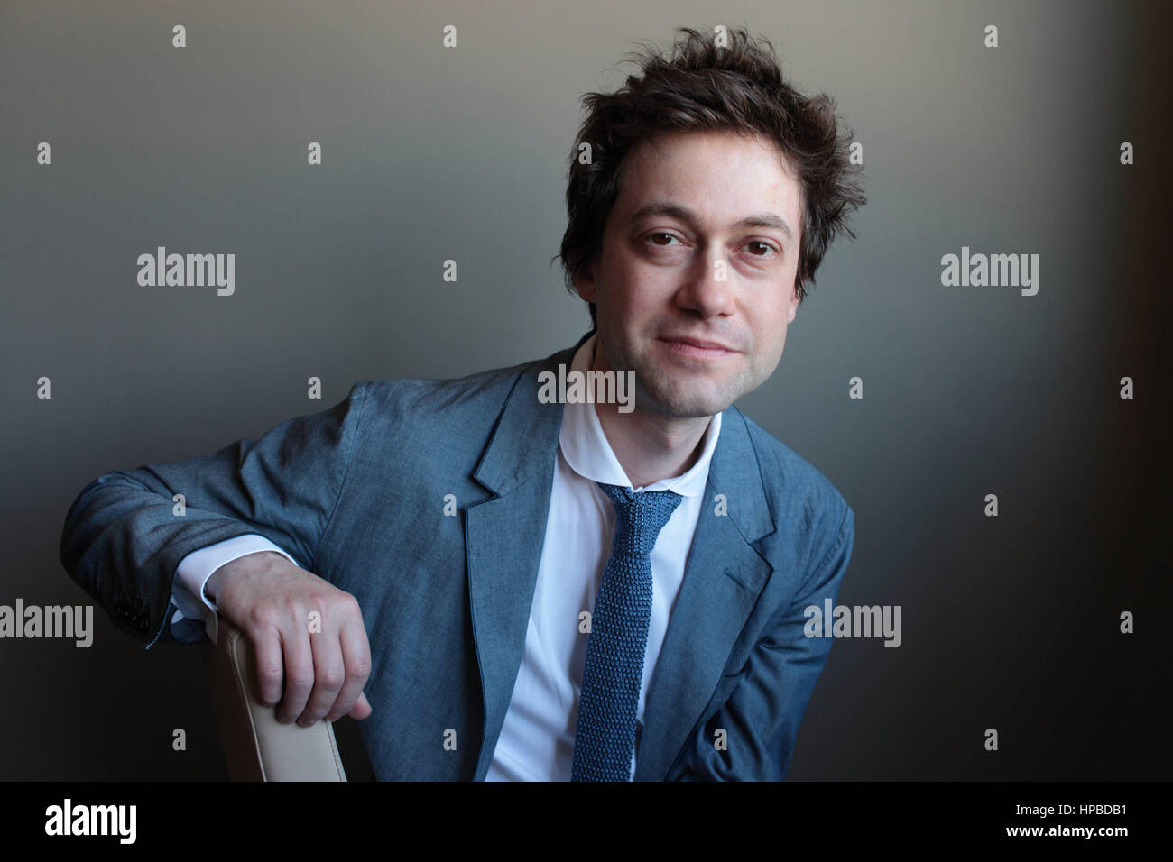 Portrait of Adam Thirlwell 21/09/2015 ©Basso CANNARSA/Opale Stock Photo ...