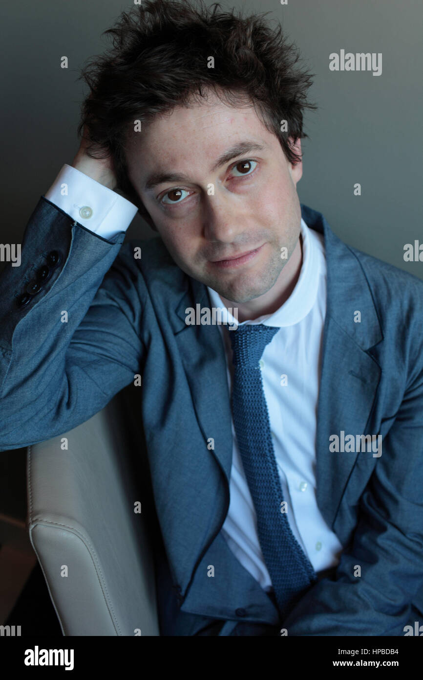 Portrait of Adam Thirlwell 21/09/2015 ©Basso CANNARSA/Opale Stock Photo ...