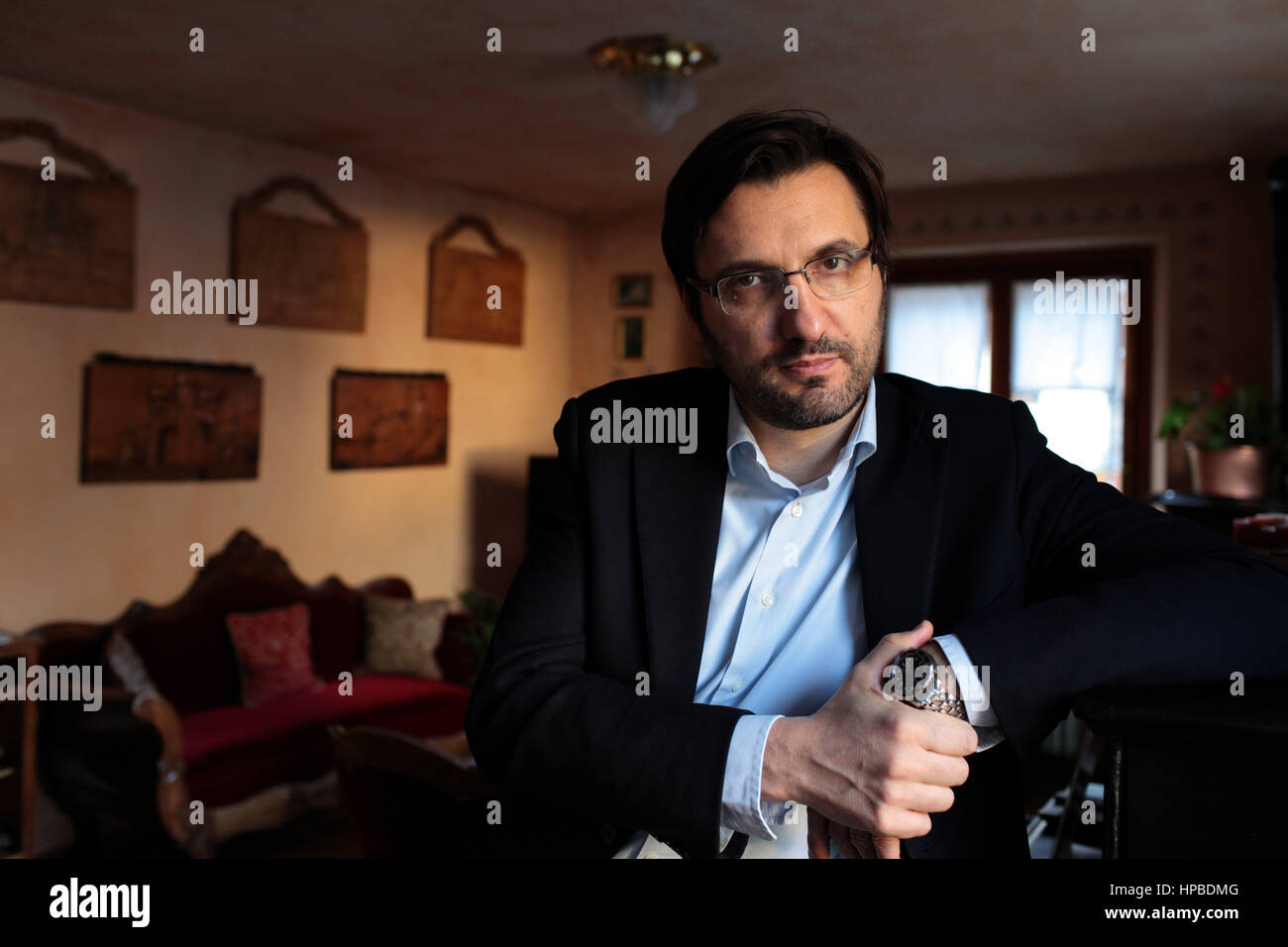 Portrait of Romano De Marco 11/12/2015 ©Basso CANNARSA/Opale Stock ...