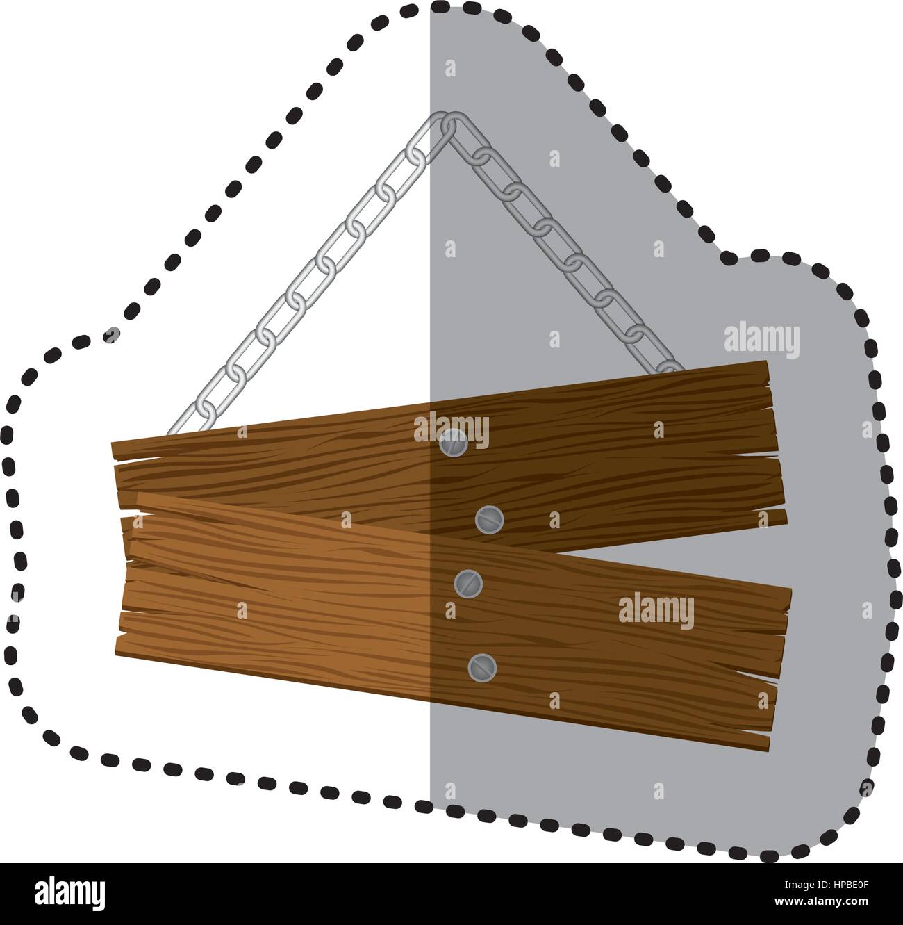 Forged metal piece Stock Vector Images - Alamy