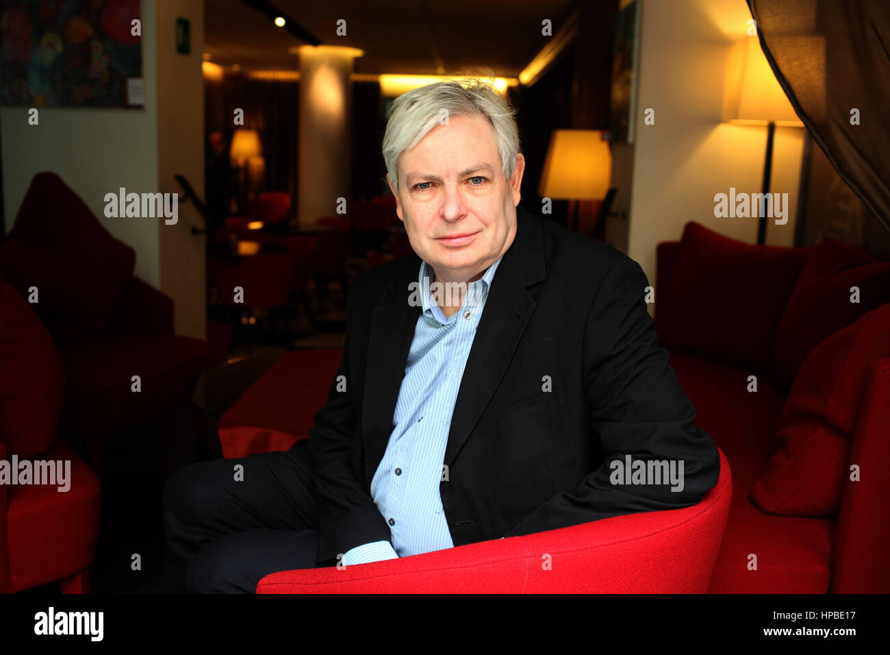 Portrait of Jonathan Coe 22/03/2016 ©Basso CANNARSA/Opale Stock Photo ...