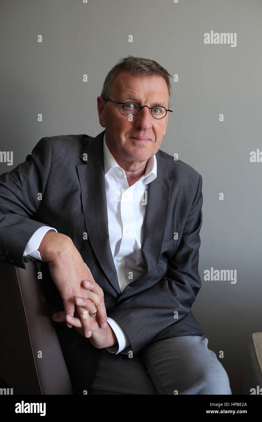 Portrait of Gregoire Delacourt 20/04/2016 ©Basso CANNARSA/Opale Stock ...