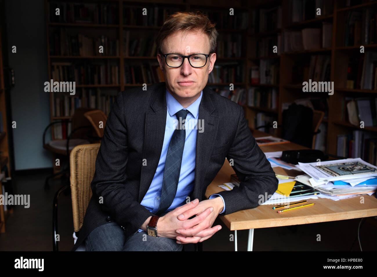 Portrait of Peter Terrin 14/03/2016 ©Basso CANNARSA/Opale Stock Photo ...
