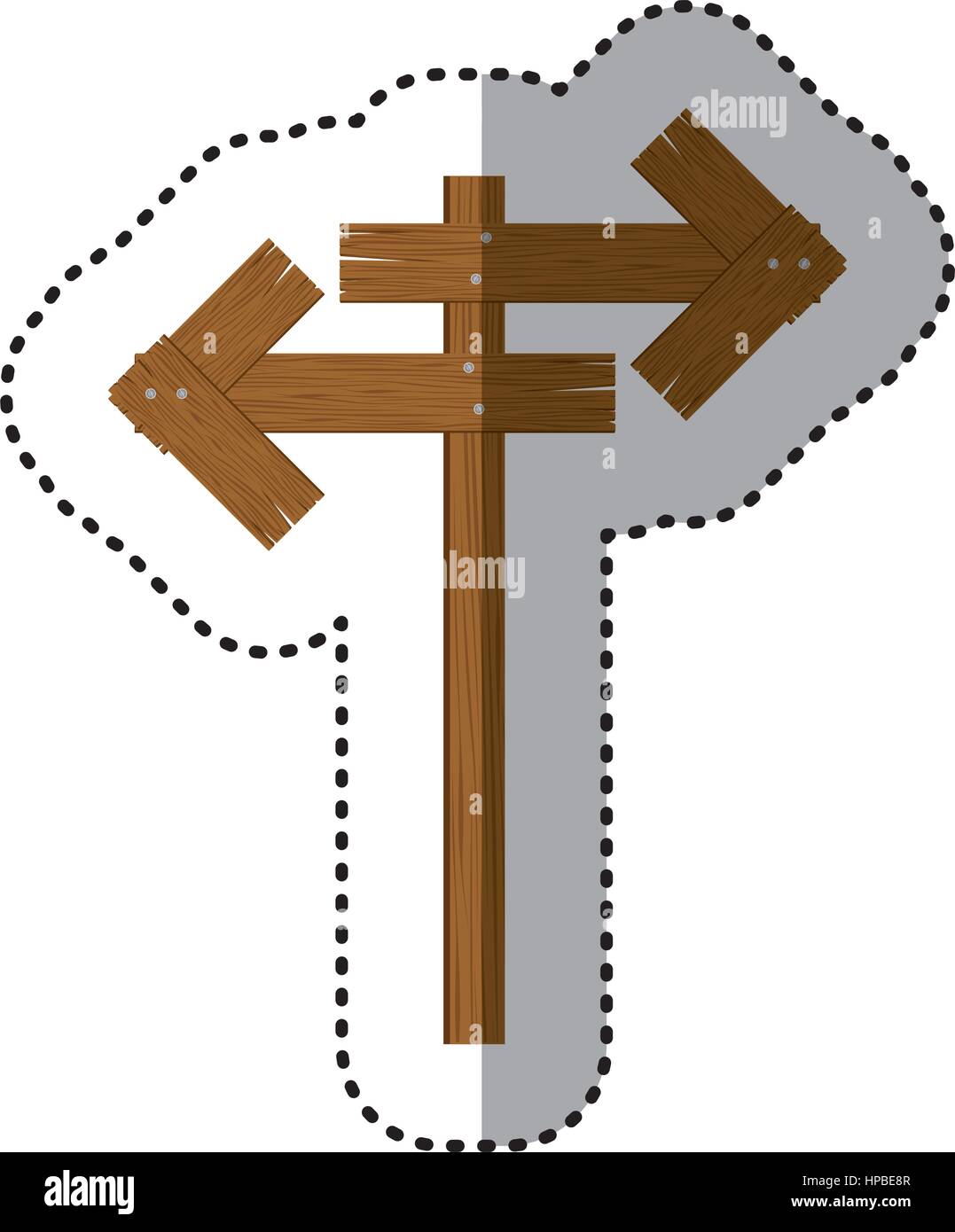 Directions sign board Stock Vector Images - Alamy