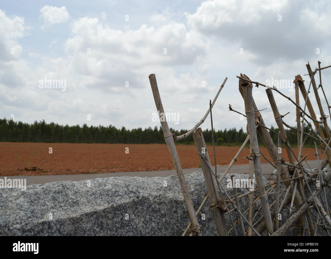 Landscape in Hoskote, Karnataka, India Stock Photo - Alamy