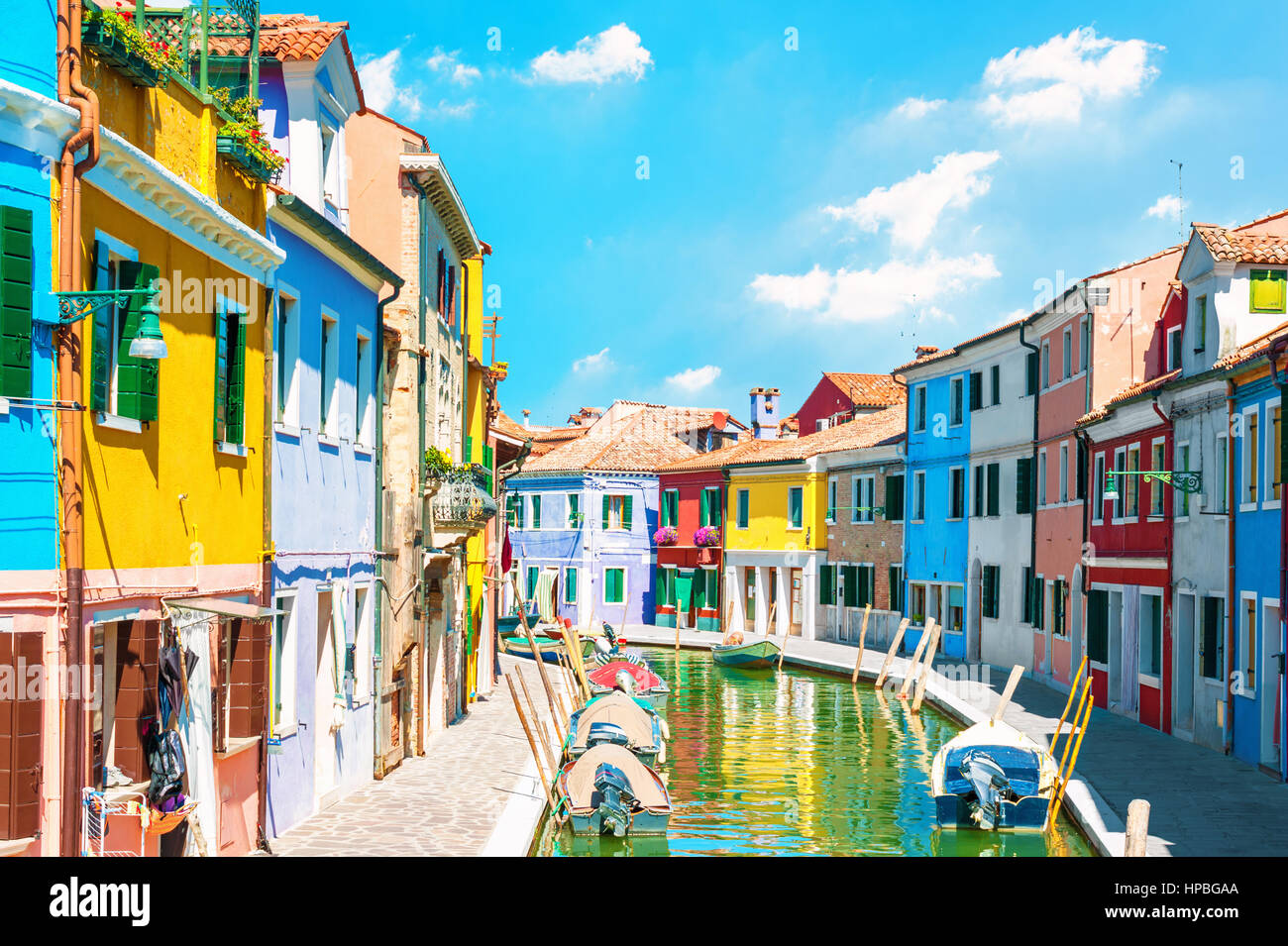Architecture burano venice hi-res stock photography and images - Alamy