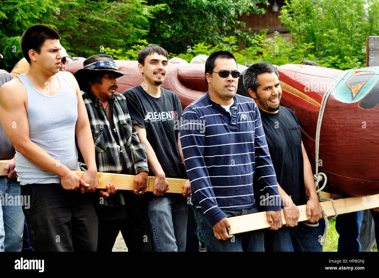 Totem group hi-res stock photography and images - Alamy