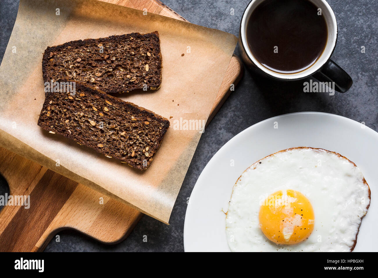 Fried bread breakfast hi-res stock photography and images - Alamy
