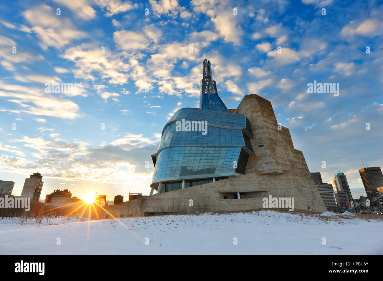 Canadian Museum for Human Rights in Winnipeg Stock Photo - Alamy