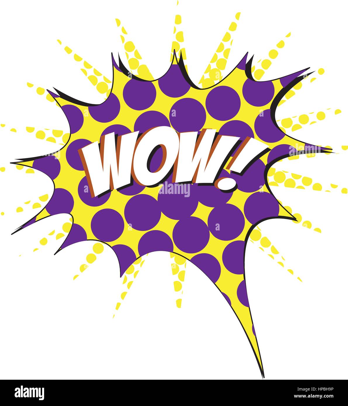 Isolated comic expression Stock Vector Image & Art - Alamy