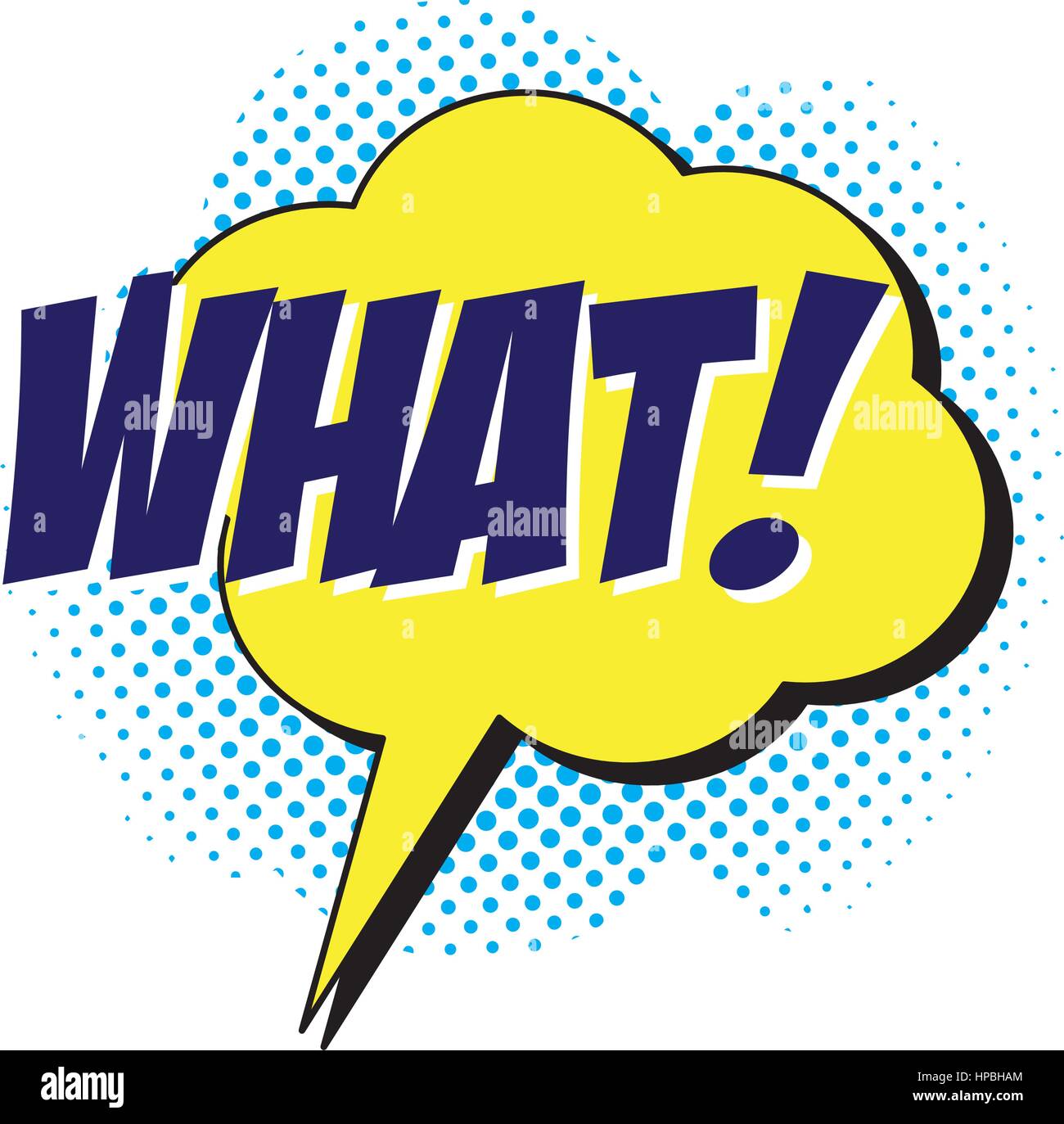 Isolated comic expression Stock Vector Image & Art - Alamy