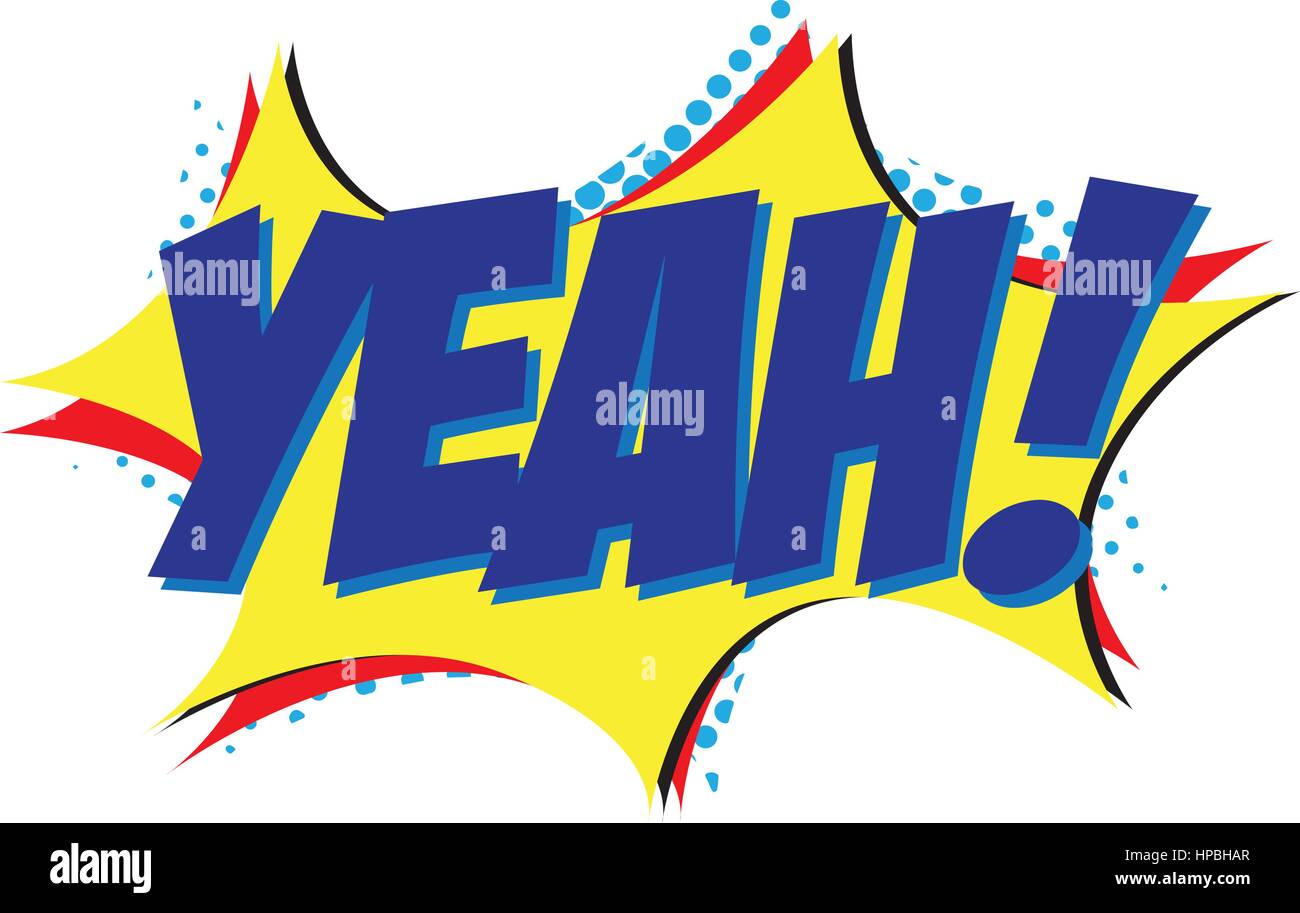 Isolated comic expression Stock Vector Image & Art - Alamy