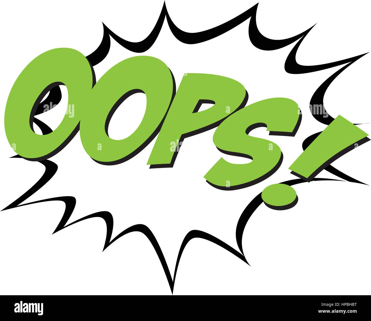 Isolated comic expression Stock Vector Image & Art - Alamy