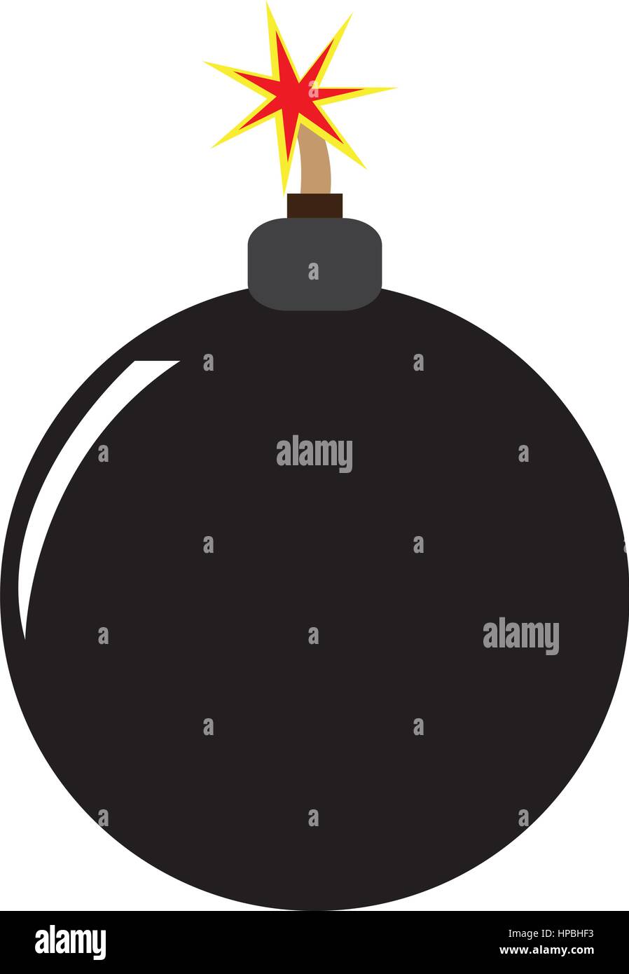 Isolated comic bomb Stock Vector Image & Art - Alamy