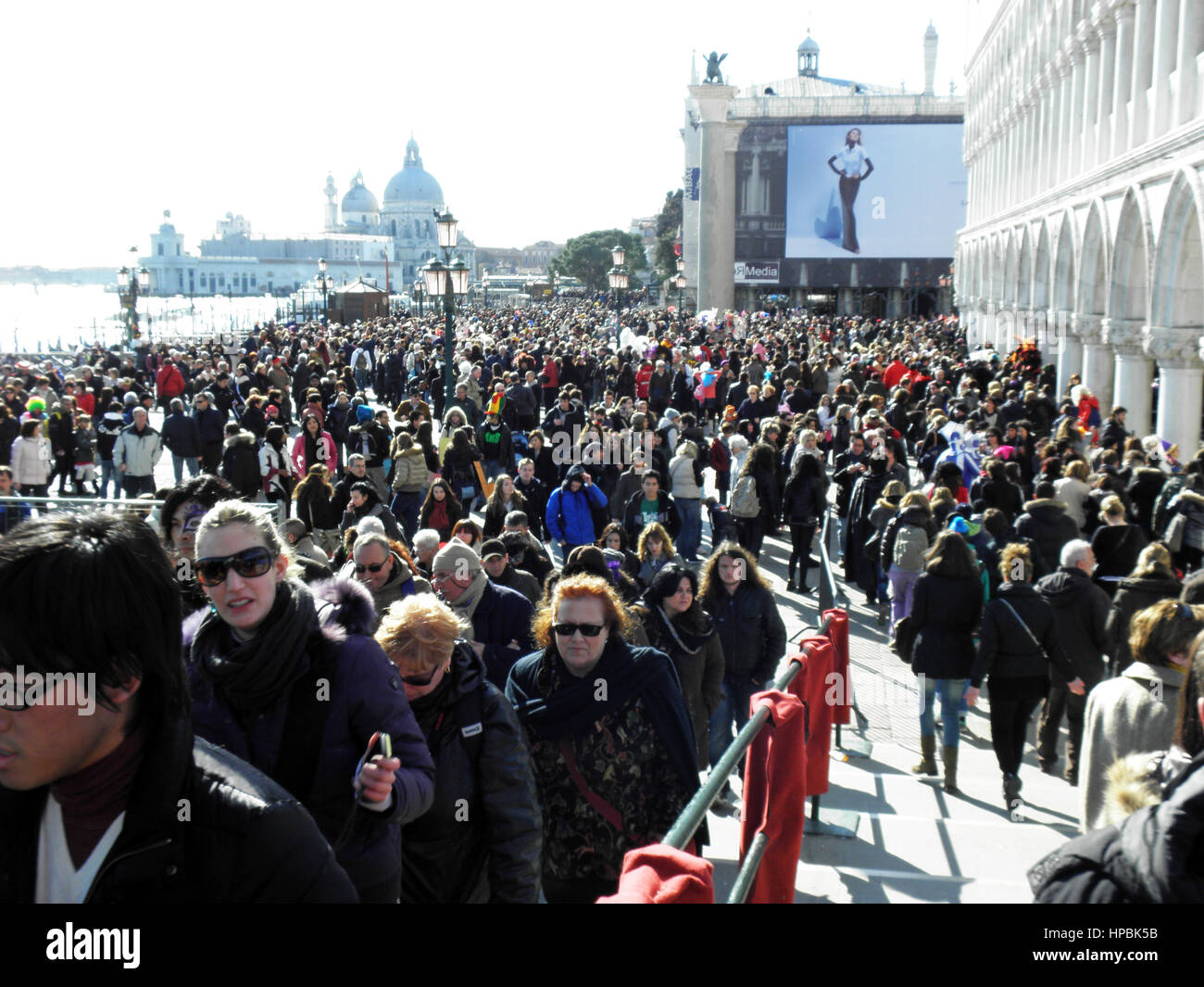 Venice carnival's crowd,Italy,Europe,5 Stock Photo - Alamy