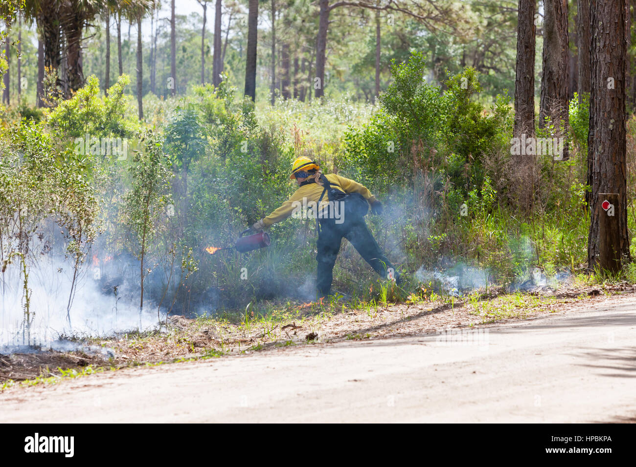 Drip torch hi-res stock photography and images - Alamy