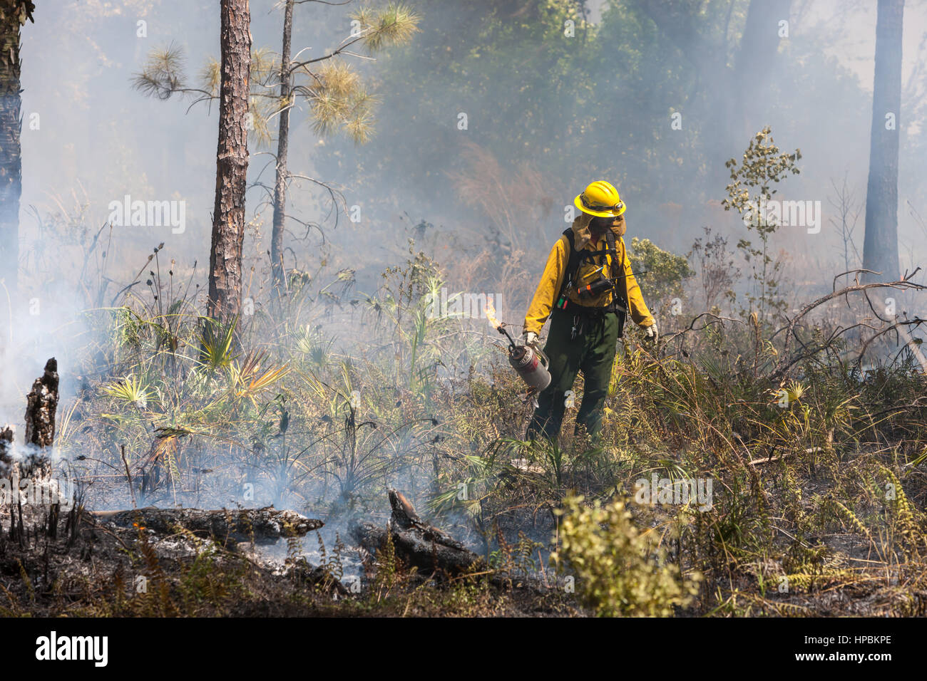Drip torch hi-res stock photography and images - Alamy