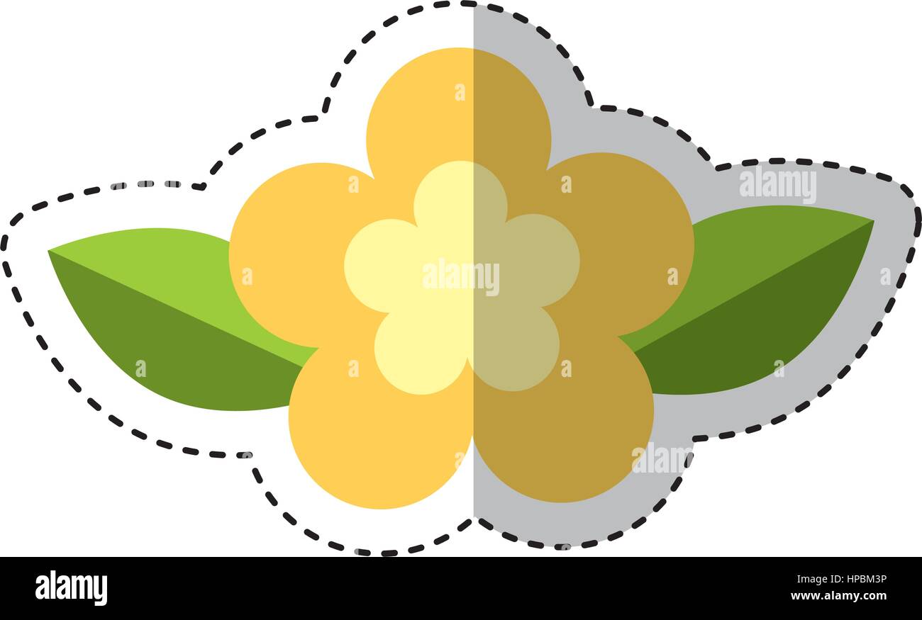 cute flower nature icon vector illustration design Stock Vector Image ...