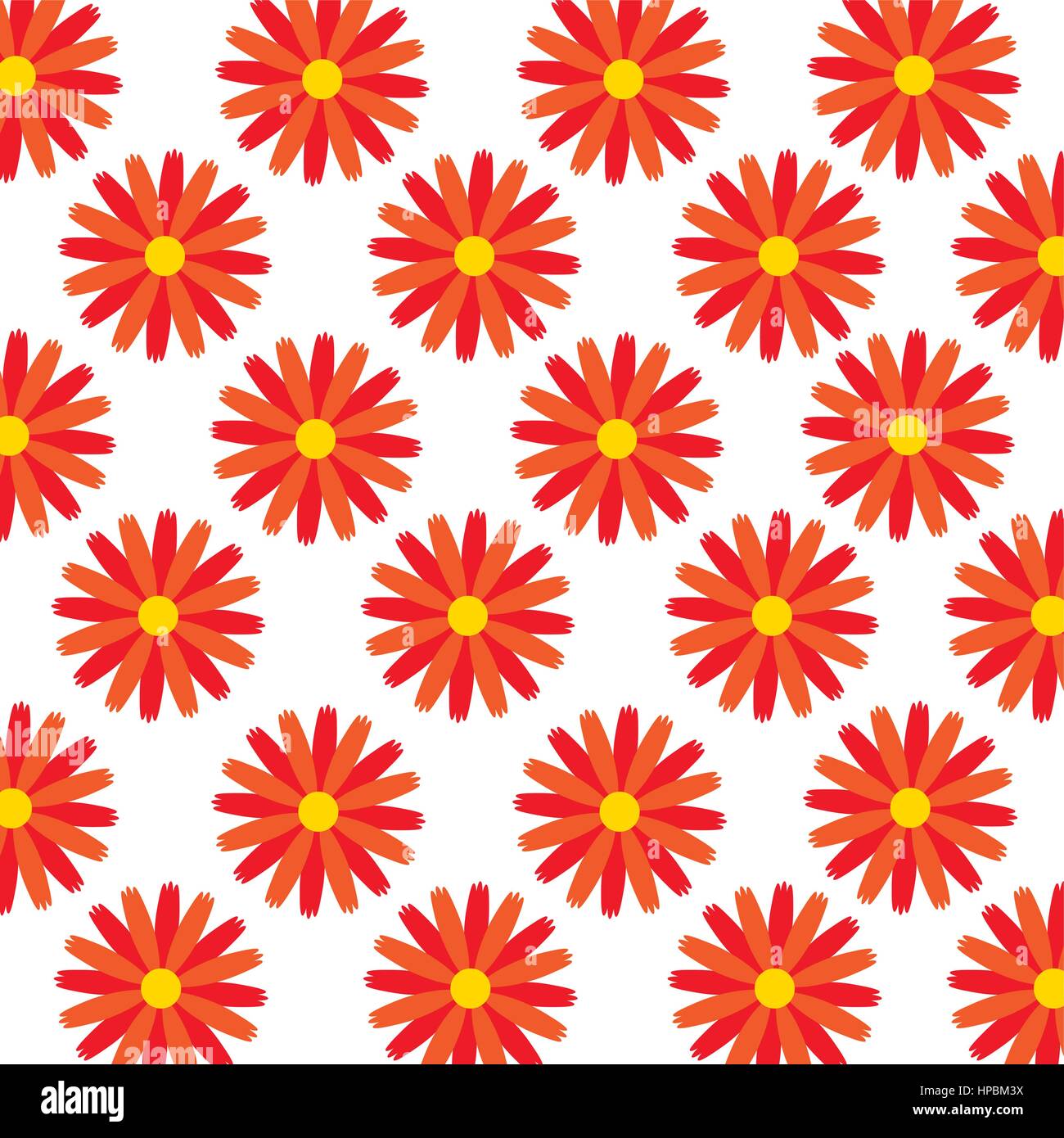 cute flower pattern background vector illustration design Stock Vector ...