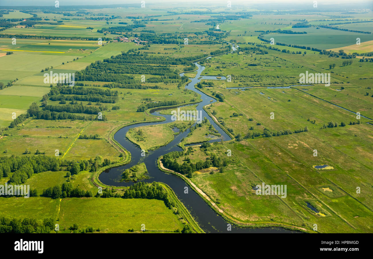 Meandering river aerial hi-res stock photography and images - Alamy