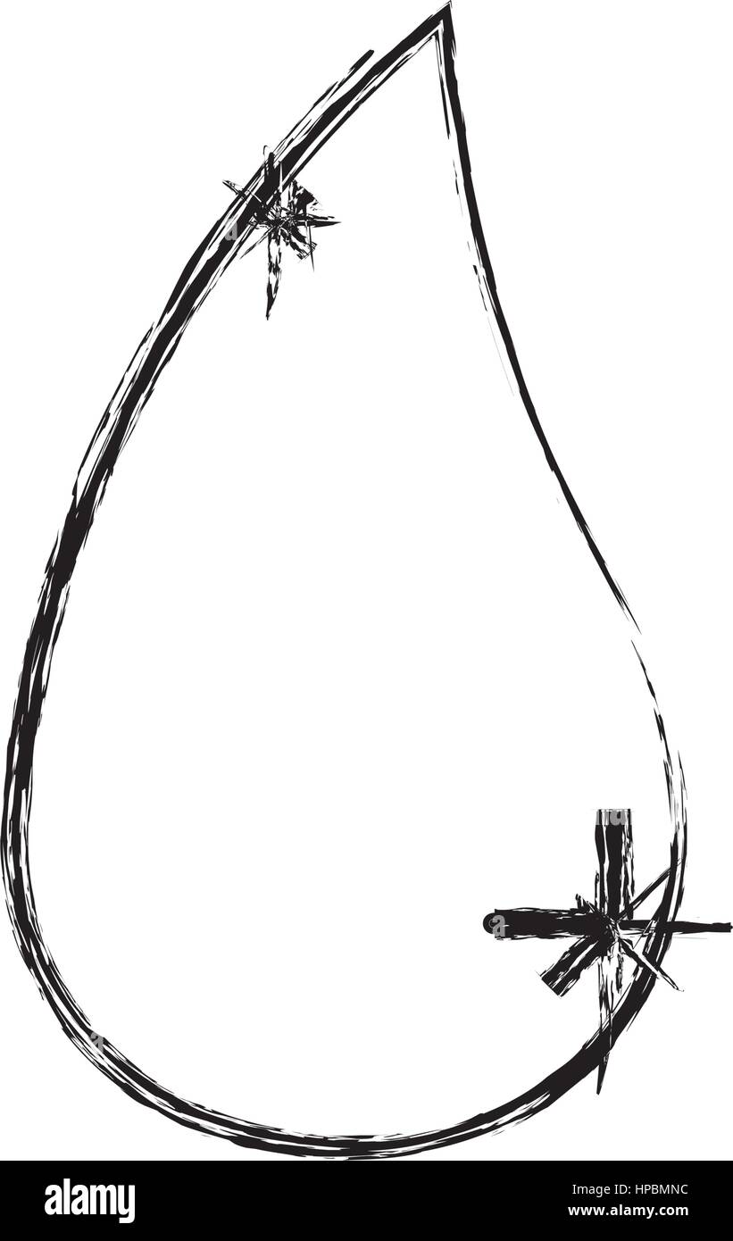 blurred silhouette drop fuel icon flat Stock Vector Image & Art - Alamy