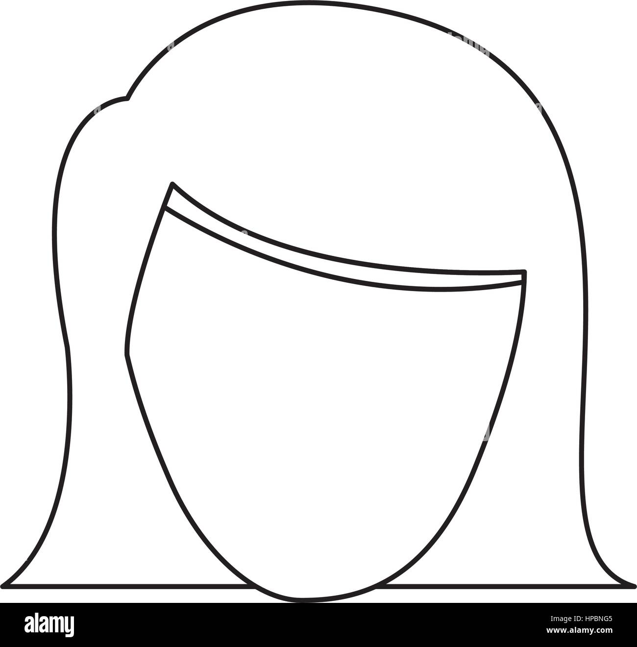 figure face formal woman icon Stock Vector Image & Art - Alamy