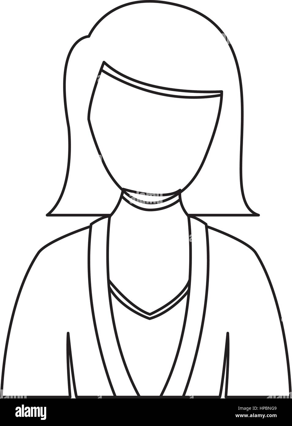 figure people formal woman icon Stock Vector Image & Art - Alamy