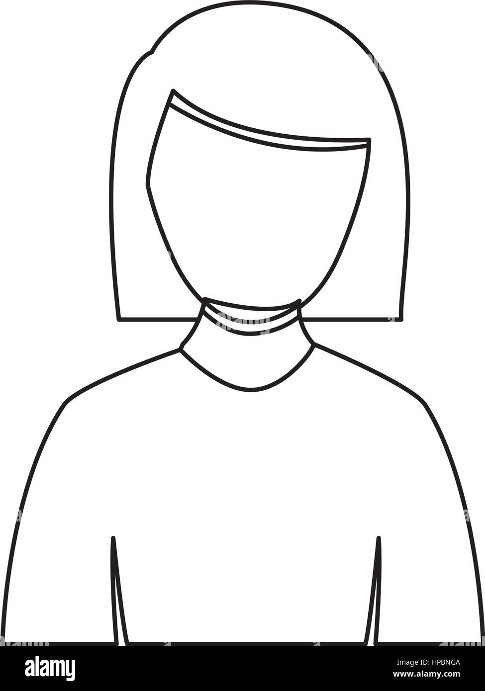 figure people formal woman icon Stock Vector Image & Art - Alamy