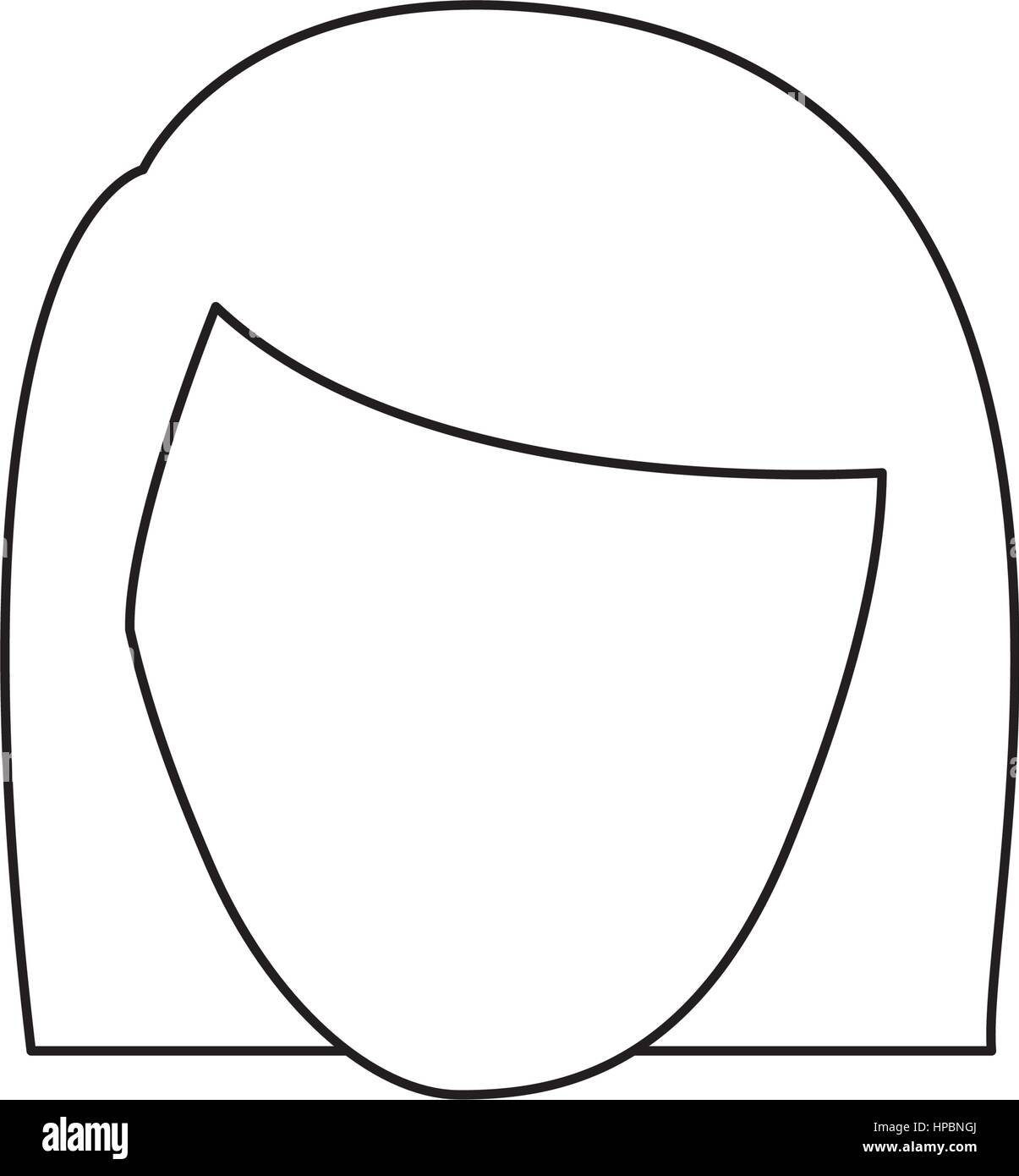 figure face formal woman icon Stock Vector Image & Art - Alamy