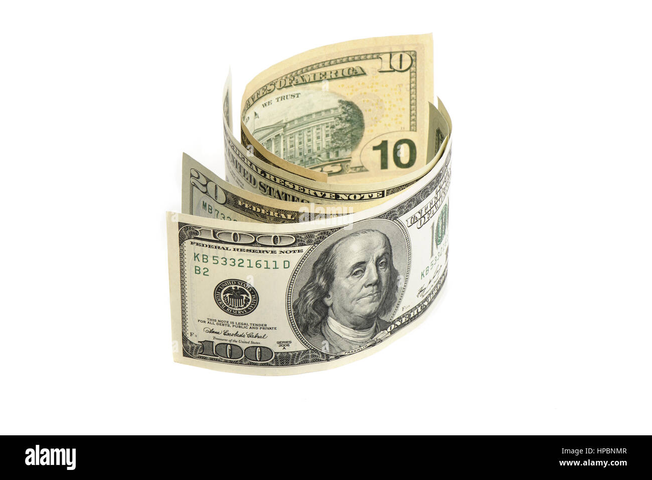 closeup The United States of America Dollar bills (US Dollars Stock ...